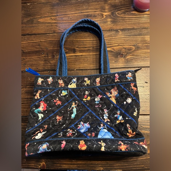 Disney | Bags | Disney Quilted Tote Bag | Poshmark